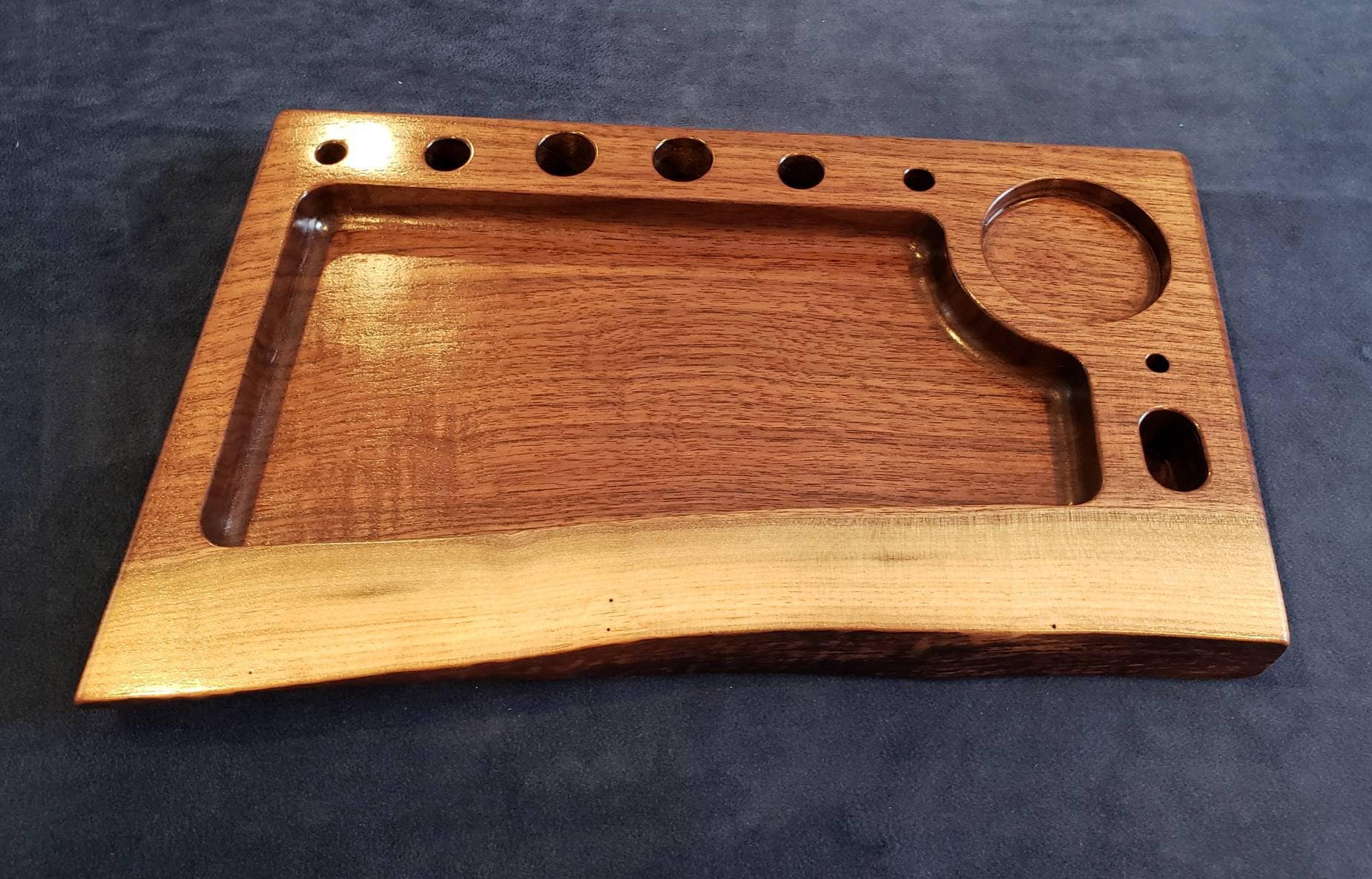 Wooden Rolling Tray Minimalist Rolling Tray Handmade From | Etsy