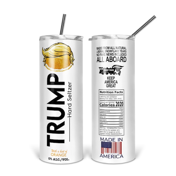 Trump Water Bottle - Etsy