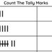Numbers 1 - 20 Tally Marks Printable Worksheet Kindergarten Homeschool ...
