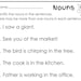 Nouns Worksheet: Grammar Practice for Grades 1-3 (PDF) - Etsy