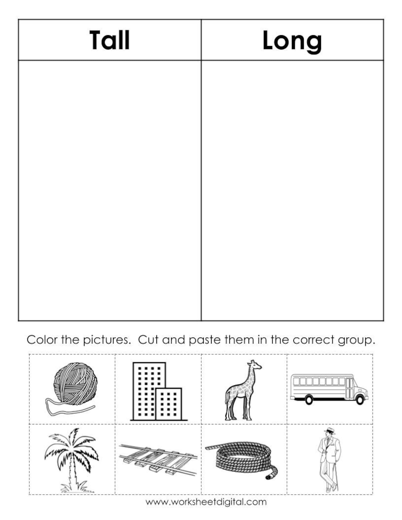 Science Worksheets, Sorting Worksheets, Kindergarten, Primary School ...