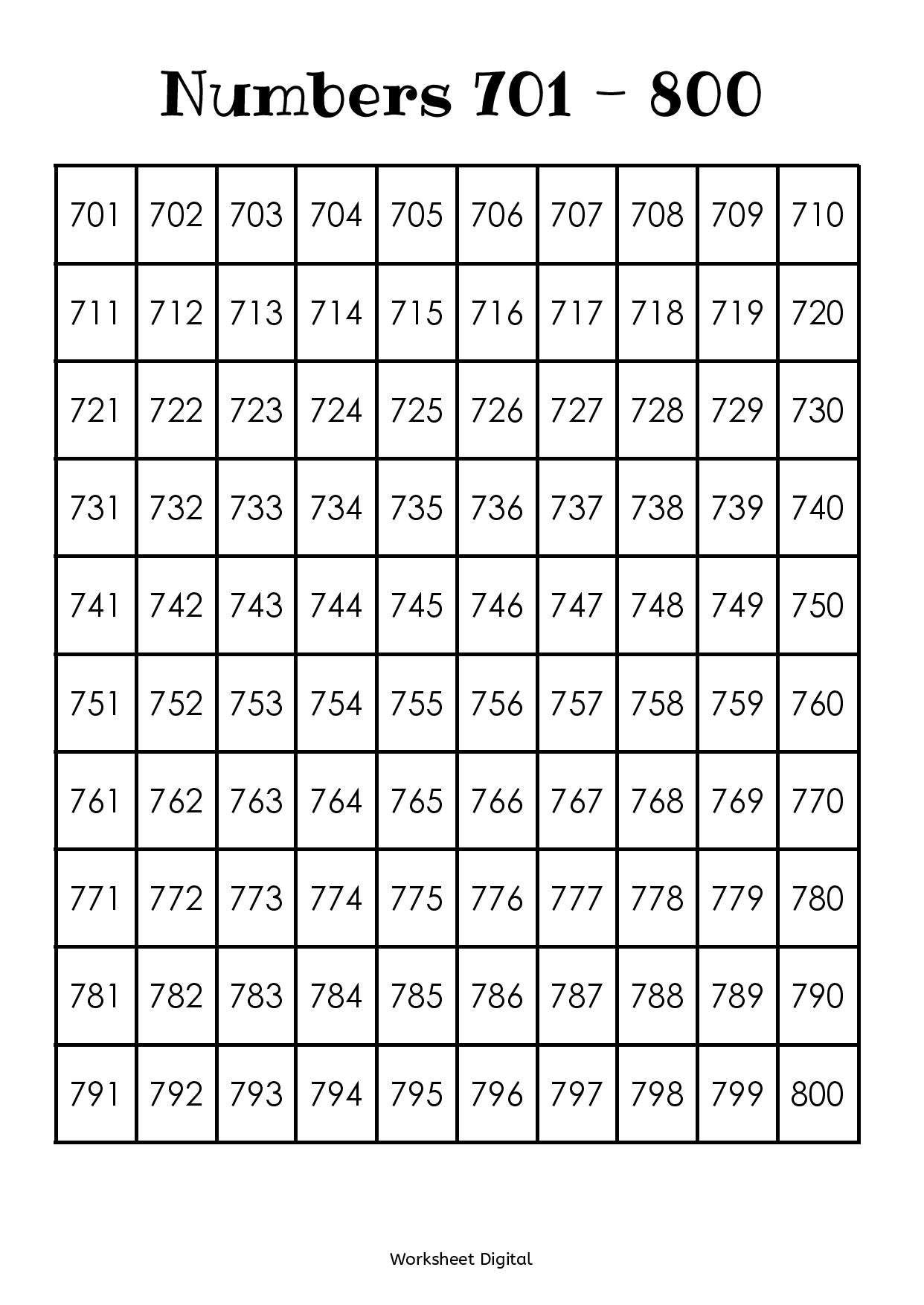 1 000 Chart Printable 1 000 Chart Printable