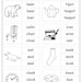 10 Printable Circle the Correct Word, Spelling for Kindergarten ...