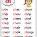 25 Printable Consonant Blends Digraphs Posters - Word Lists ...