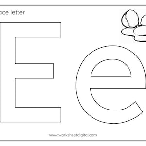 26 Printable I Can Trace the Letter Preschool, Kindergarten, Homeschool ...