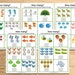 Counting Animals, Number 1 to 10, Kindergarten Worksheet, Preschool ...