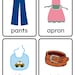 Clothing Flashcards: Learning Cards for Kids (digital Download) - Etsy