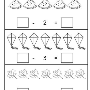 Printables Kindergarten Math Worksheets, Numbers 1 to 10, Counting ...