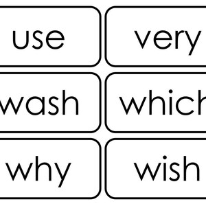 Printable Dolch Second Grade Sight Words Flashcards 46 Cards, Child ...