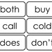 Printable Dolch Second Grade Sight Words Flashcards 46 Cards, Child ...