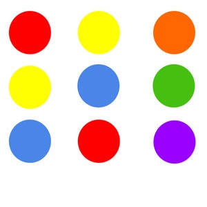 Mixing Colors Worksheet, Primary Color Mixing Worksheet, Digital ...