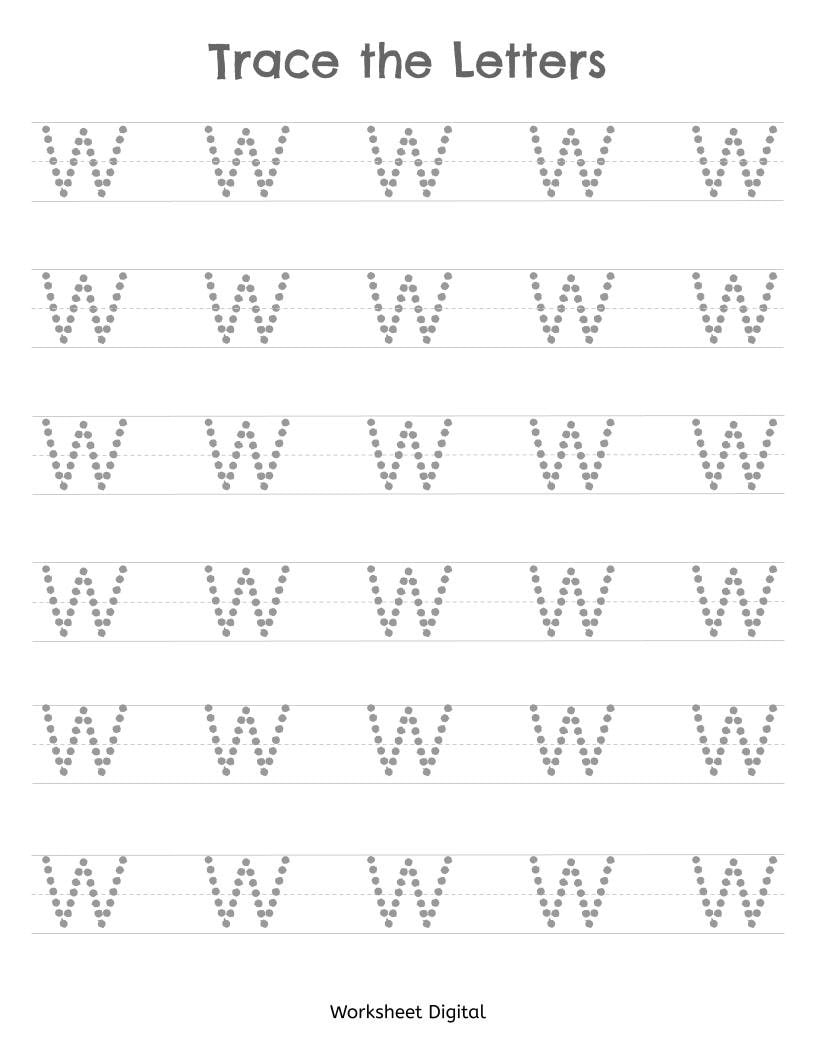 Lettres Majuscules Imprimables Az