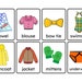 Clothing Flashcards: Learning Cards for Kids (digital Download) - Etsy