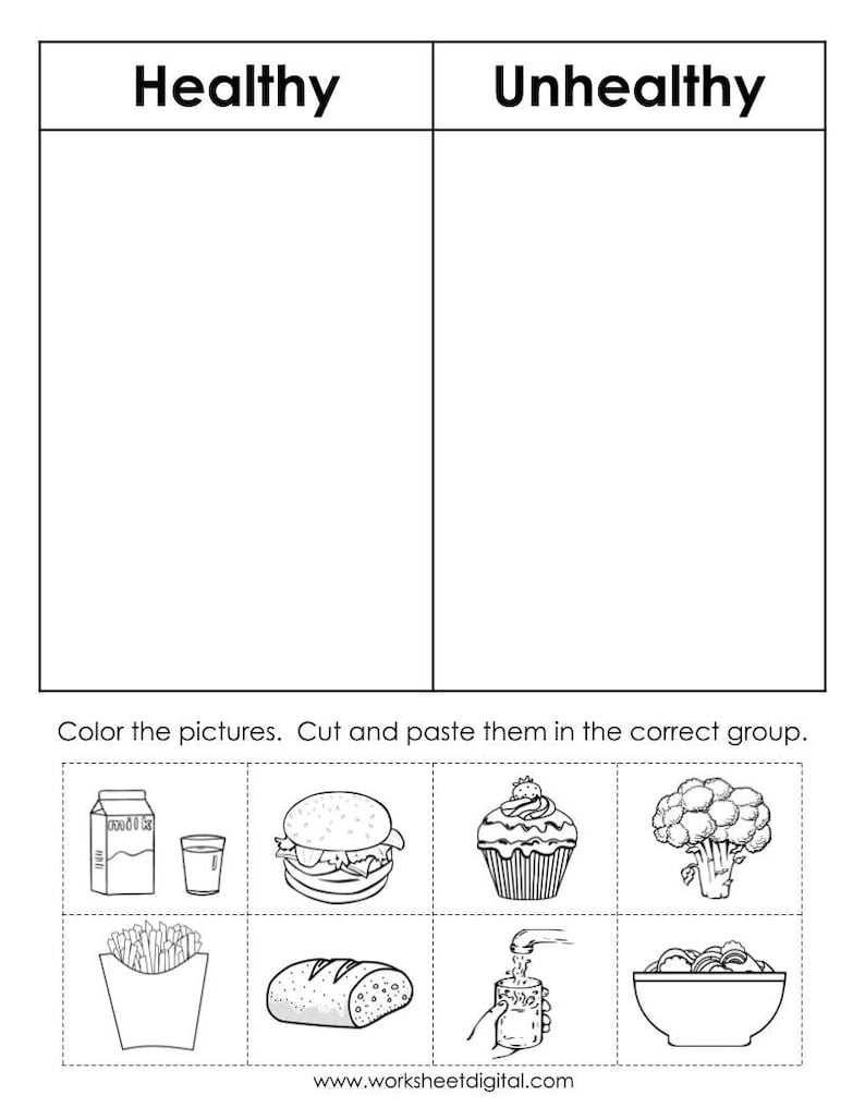 Science Sorting Worksheets: Kindergarten & Primary School (PDF) - Etsy