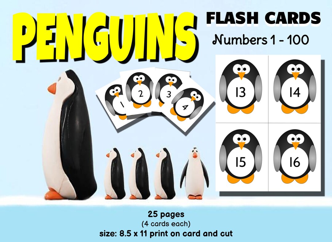 Number Flashcards 1 to 100. Printable Flashcards With Numbers 1 100 ...