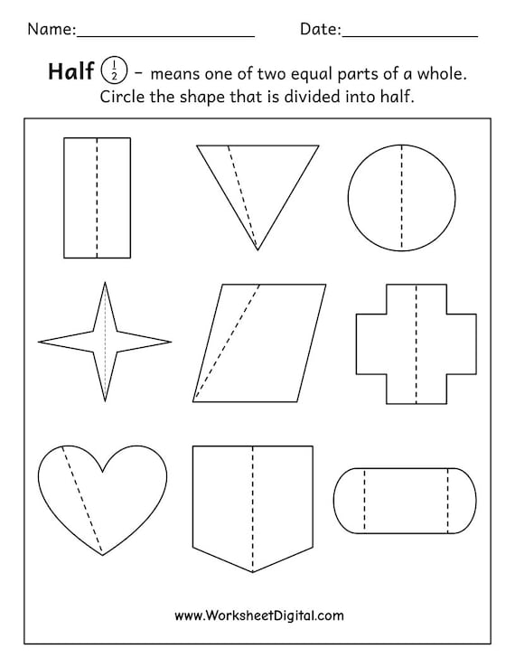 Teaching Whole And Half