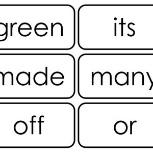 Printable Dolch Second Grade Sight Words Flashcards 46 Cards, Child ...