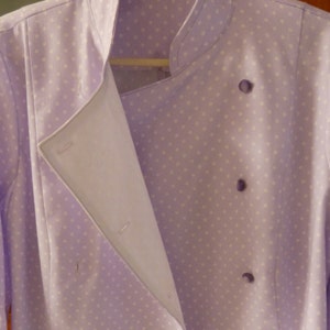 PDF Pattern of Women's Chef Jacket Print/all Sizes/woman Chef Jacket ...