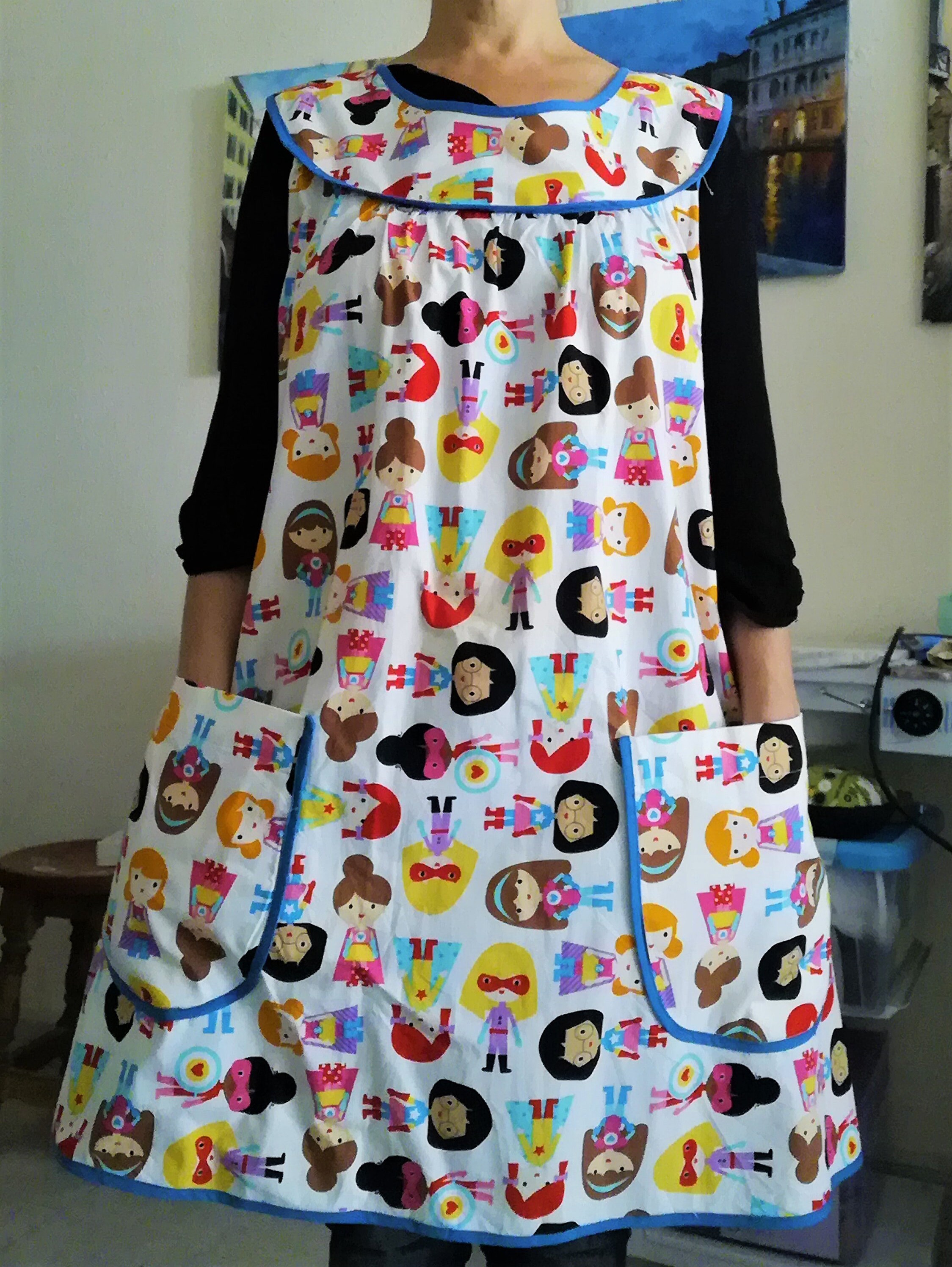 Japanese Apron Pattern Pdf/instructions in Spanish/instructions in ...