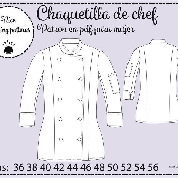 Chef Coat - Etsy