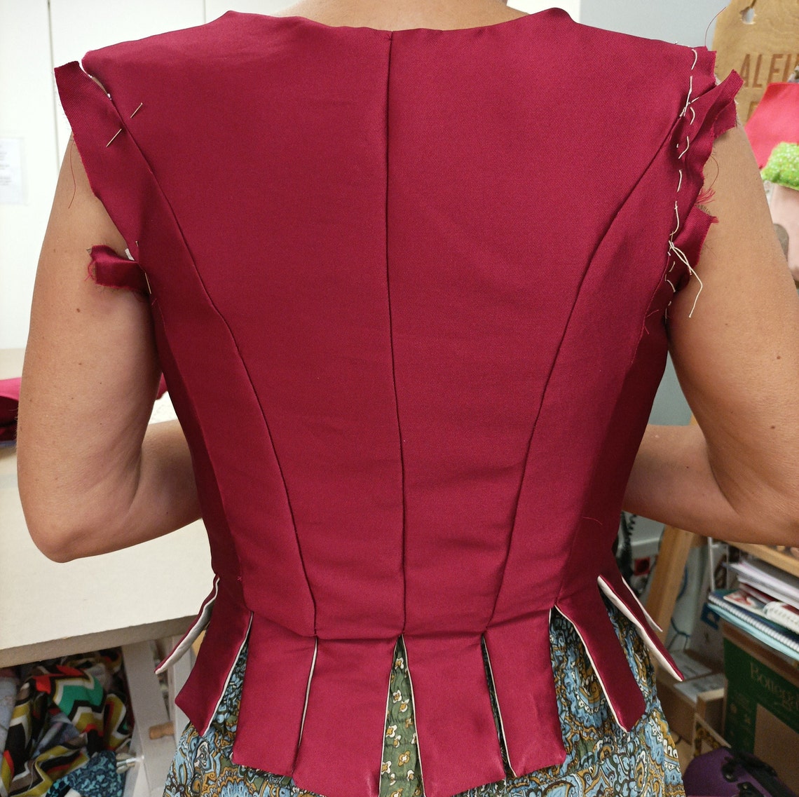 PATRON DE JUBON/ Doublet Patternpatron En Pdf Download - Etsy