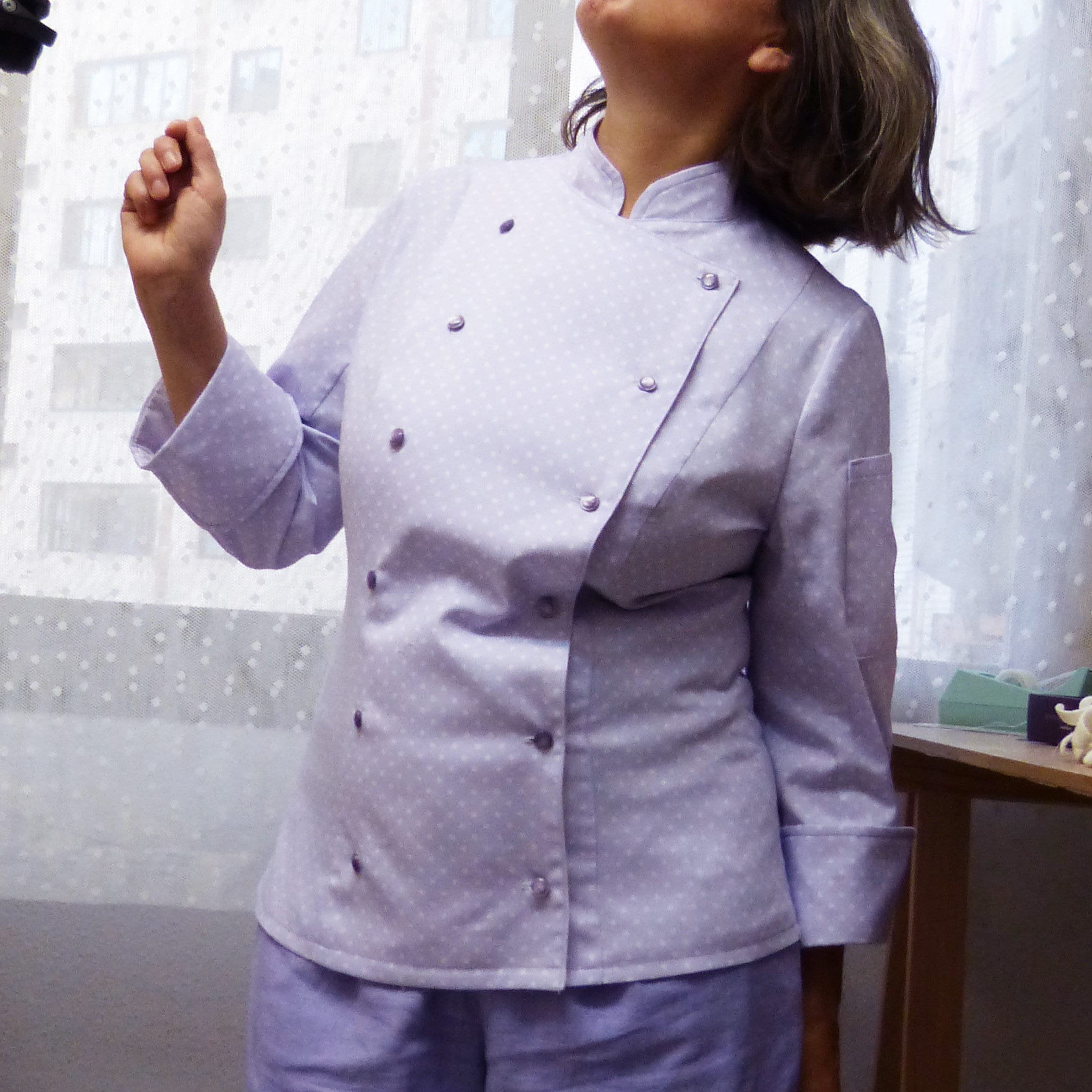 Printable PDF Pattern for a Women's Chef Jacket / All Sizes / Includes ...