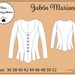 PATRON DE JUBON/ doublet pattern,patron en pdf, download 36/38/40/42/44 ...