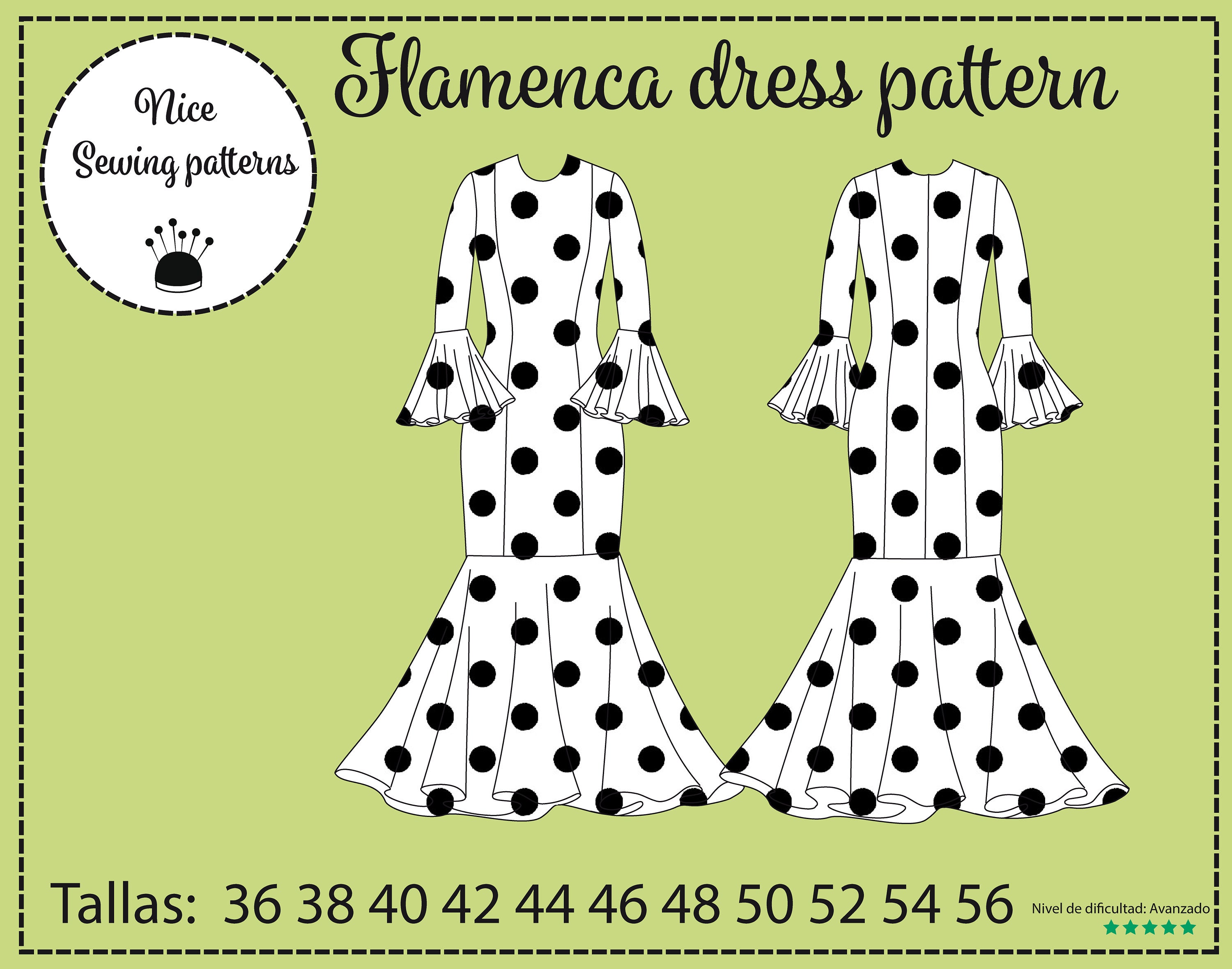 Flamenco Dress Pattern