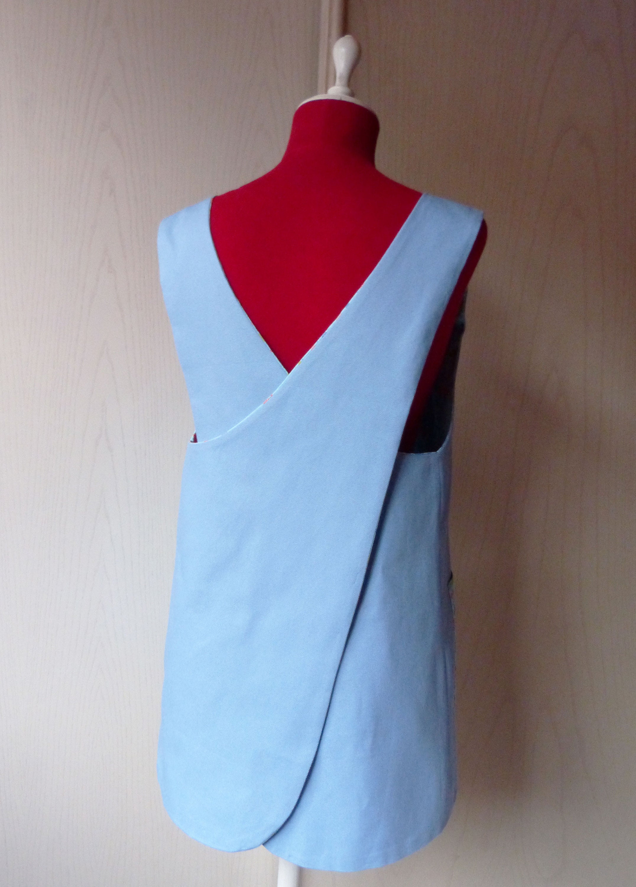 Japanese Apron Pattern Pdf. Tutorial and Instructions Japanese Apron ...