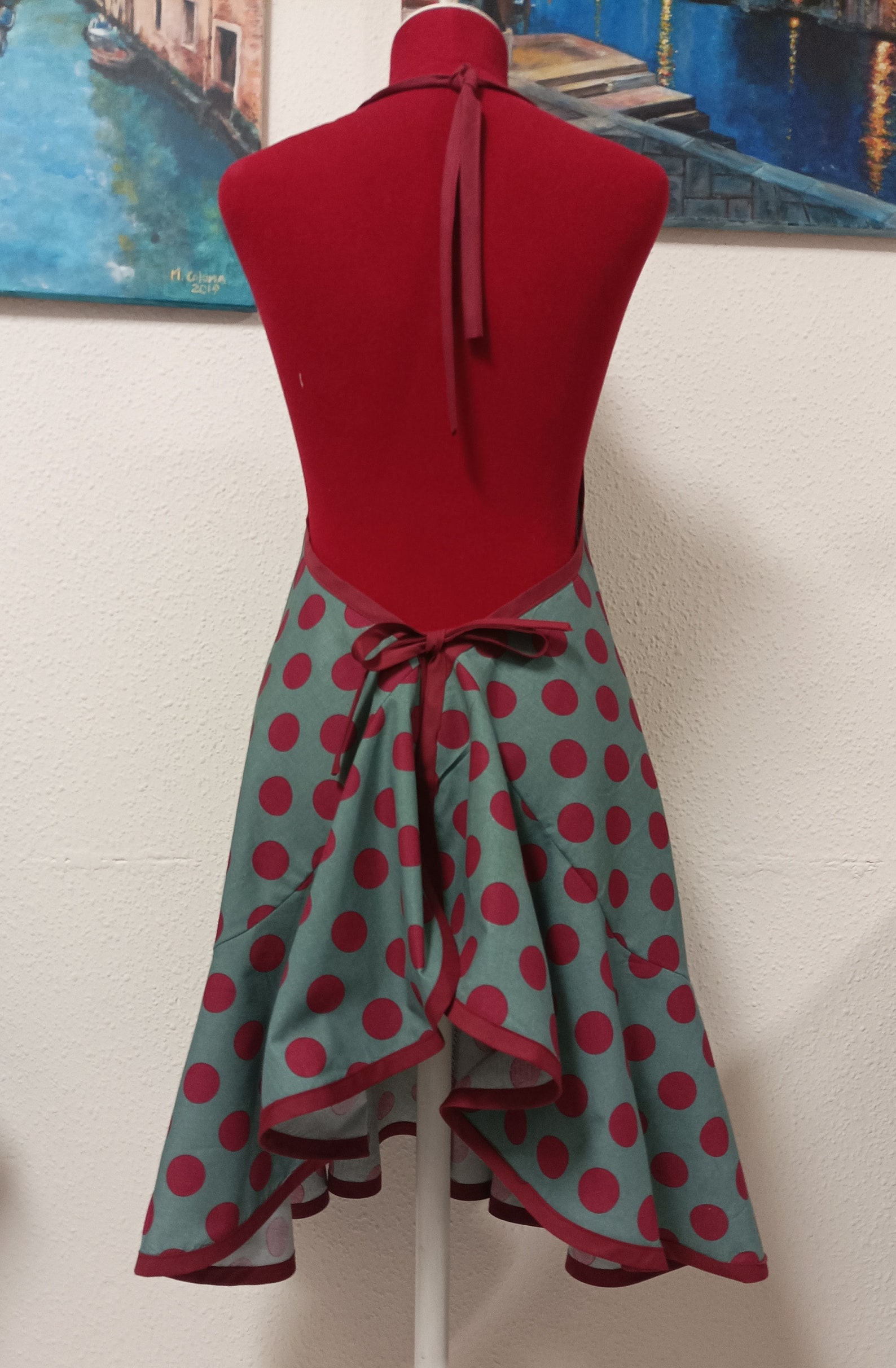 DIGITAL Flamenco Apron Pattern /instruction English and Spanish ...