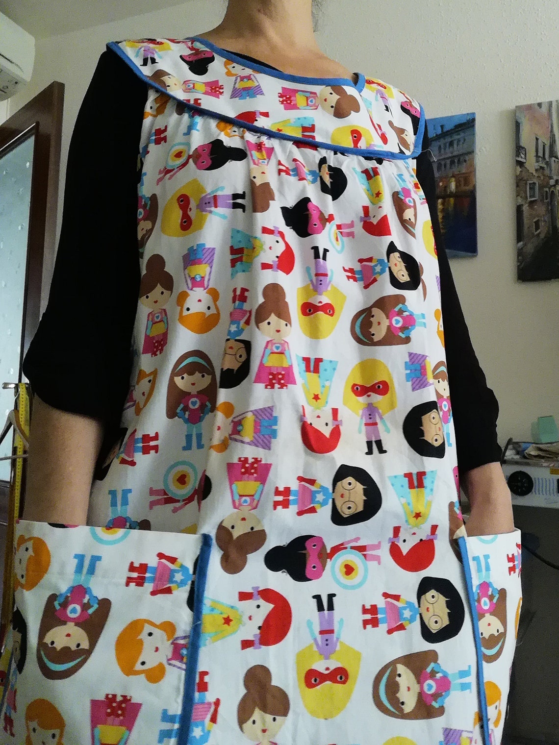 Japanese Apron Pattern Pdf/instructions in Spanish /instructions in ...