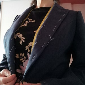 Woman Tailored Jacket Pattern Pdf Instant Download/ 36/38/40/42/44/46 ...