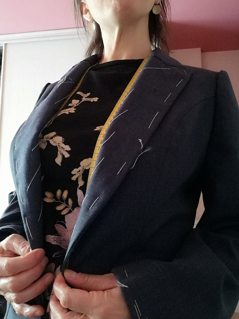 Woman Tailored Jacket Pattern Pdf Instant Download/ 36/38/40/42/44/46 ...