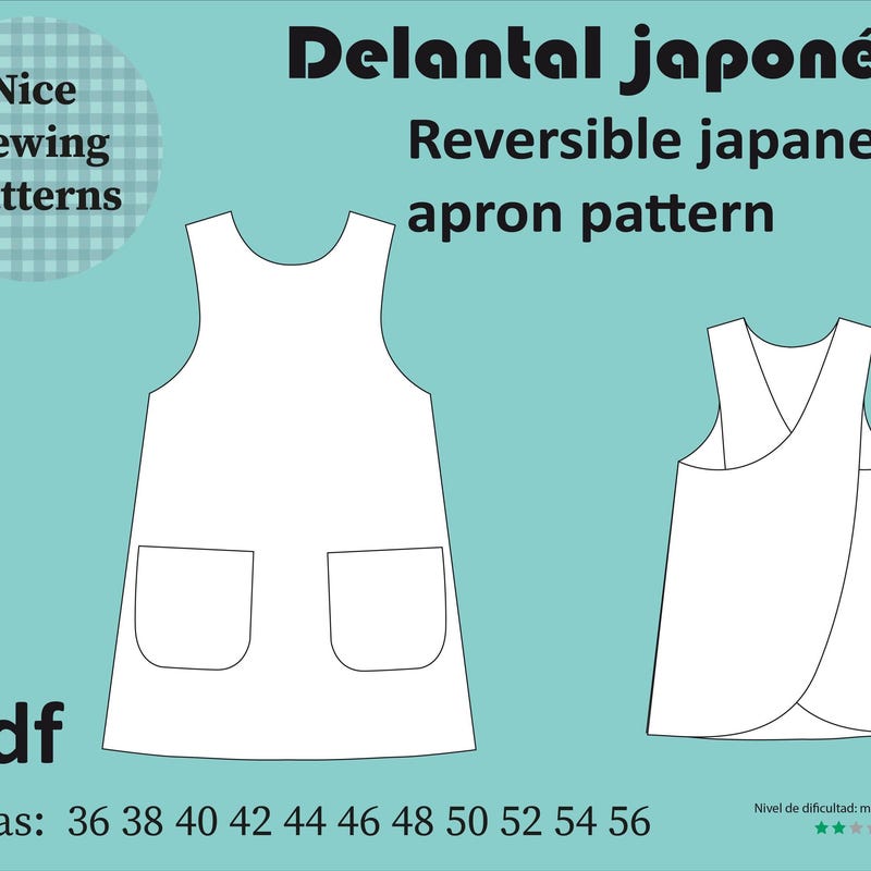 Japanese Apron - Etsy
