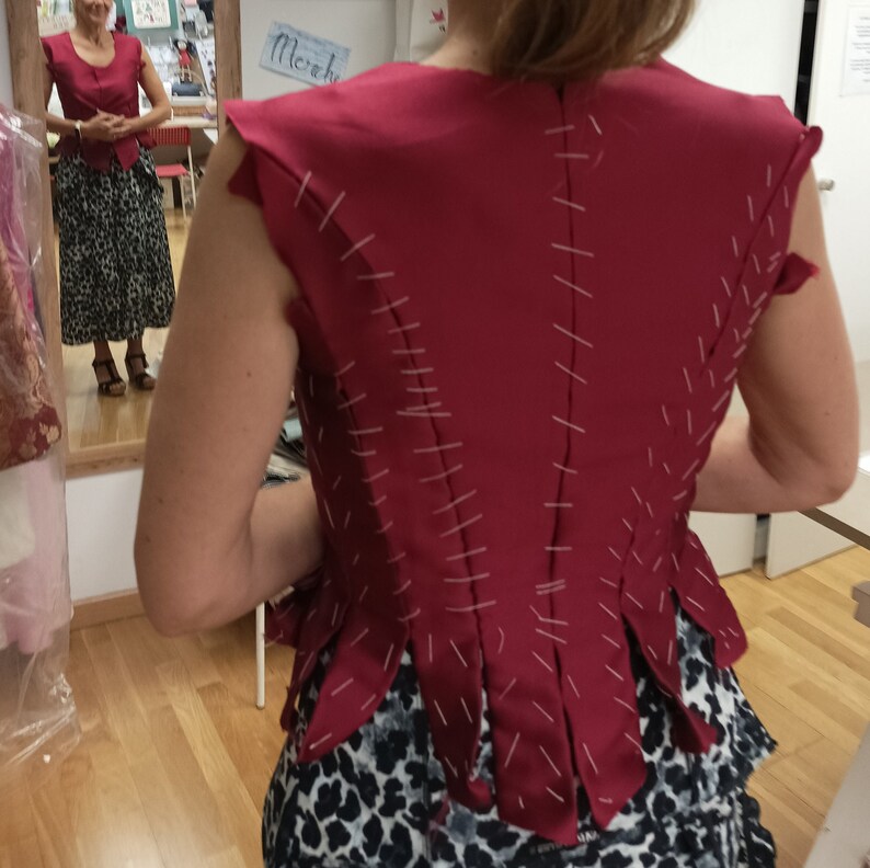 PATRON DE JUBON/ Doublet Patternpatron En Pdf Download - Etsy