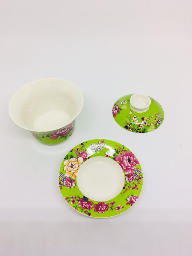 Chinese Tea Cup Set - Etsy