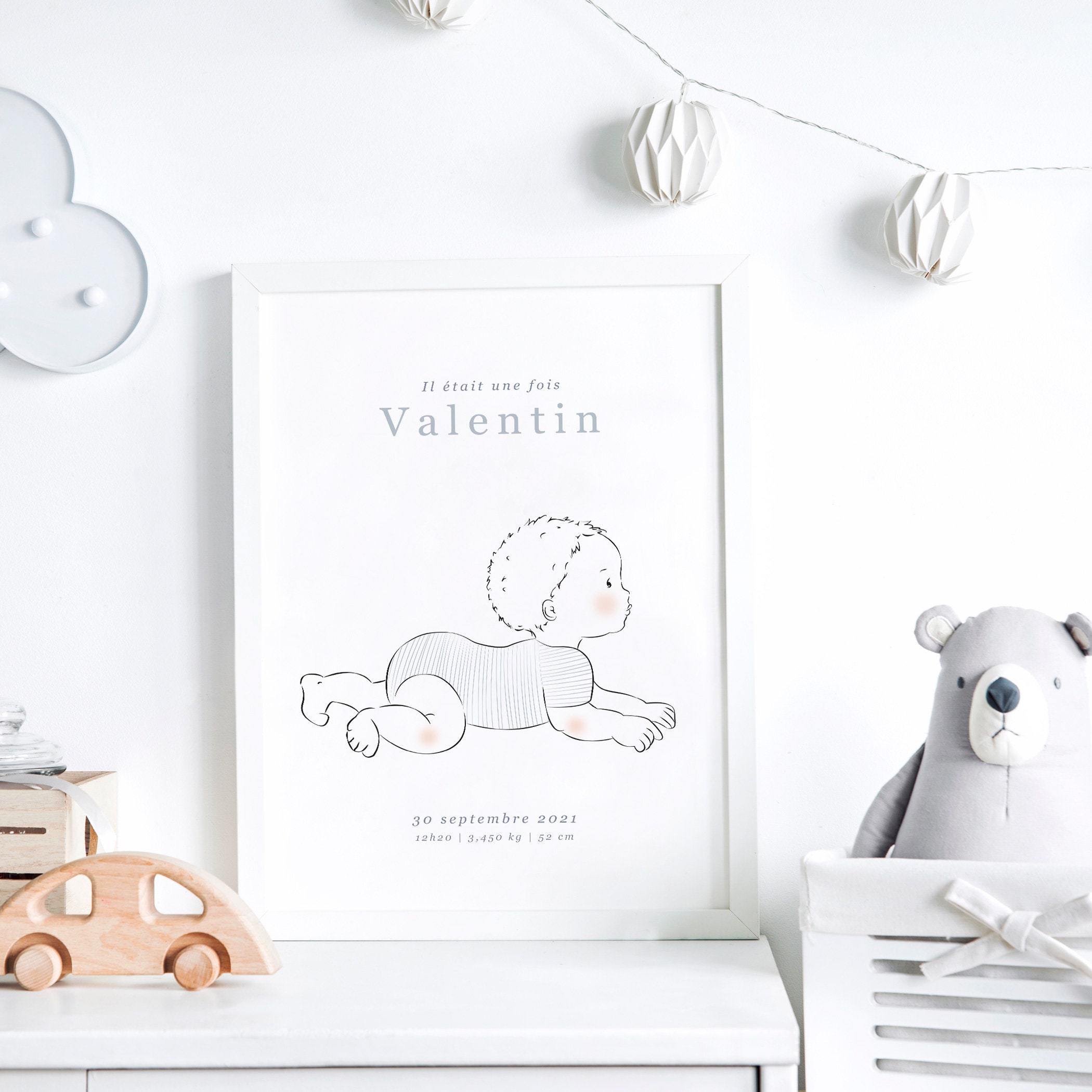 Baby Poster, Baby Poster, Cute Baby, Children's Room Poster ...