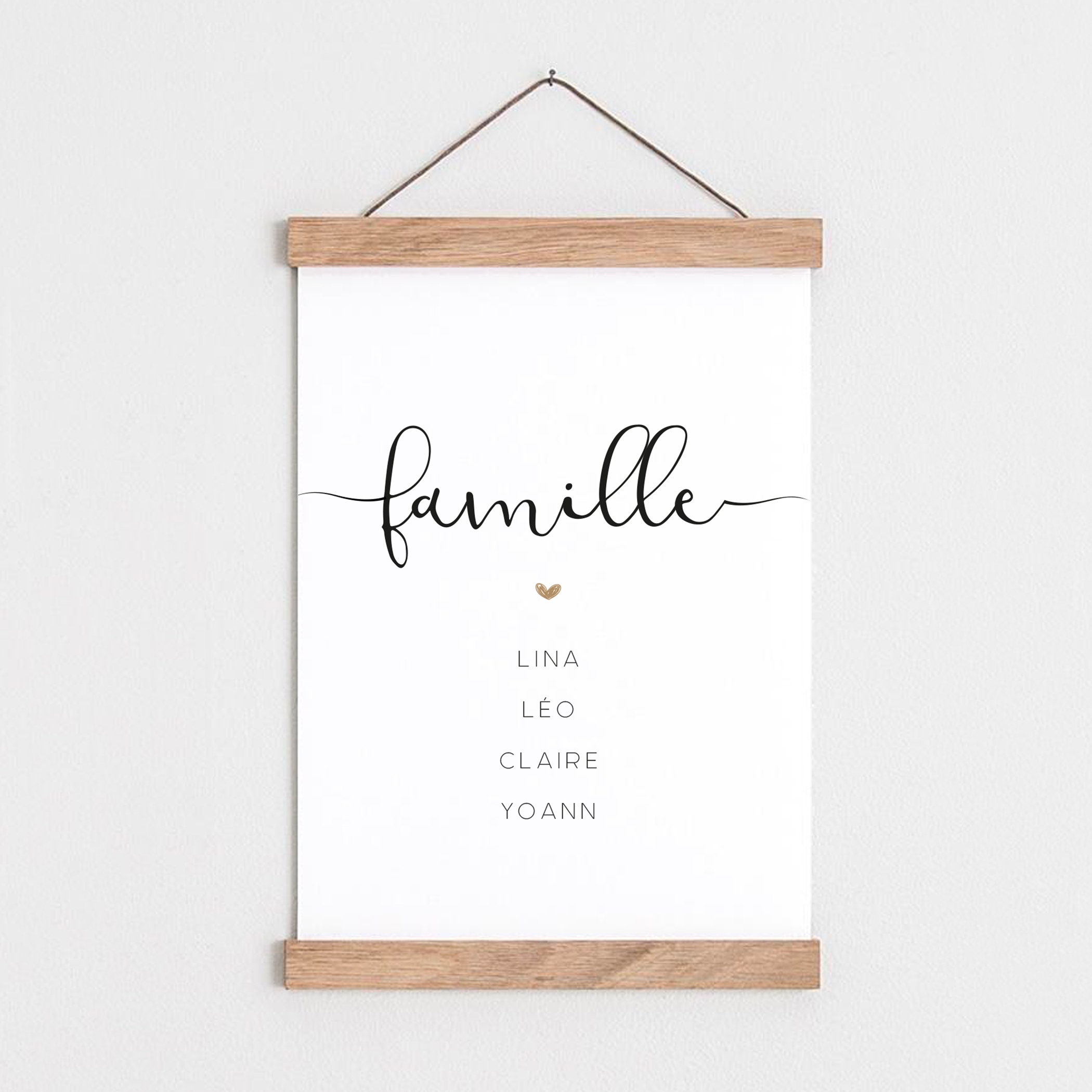 Personalized Family Poster, Family Personalization, Custom Family ...