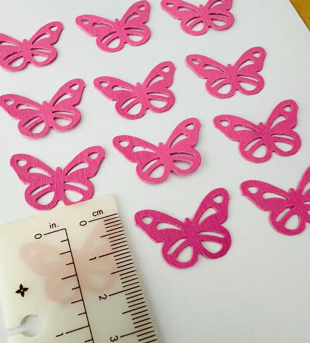 Small Butterflies Cutouts, Butterfly Die Cuts, Paper Butterfly, Paper ...