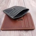 AG Wallets Personalized Mens Handmade Vintage Brown Genuine Leather ...