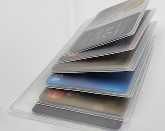 AG Wallets Set of 2 Heavy Duty Vinyl 6 Pages Trifold Wallet Credit Card ...