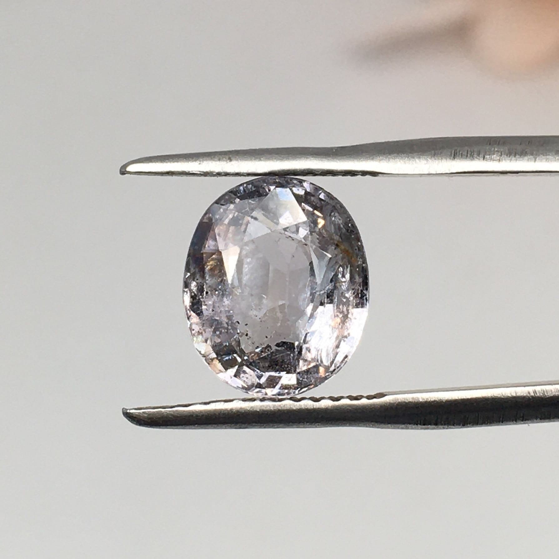 Natural White Spinel Natural Gemstone burma Spinel 2.92 - Etsy