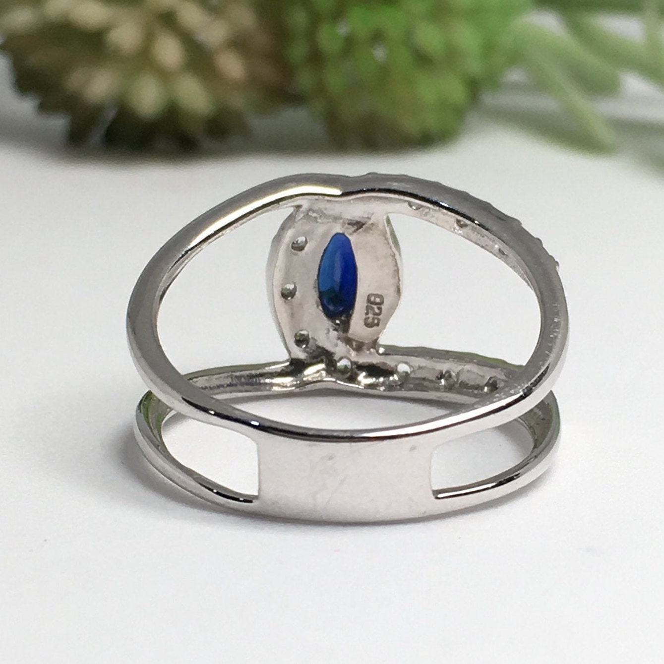 Natural Blue Sapphire Beautiful Sapphire Ring Sapphire | Etsy