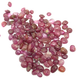 Ruby Natural ~ Unheated Burma Ruby Lot ~ 96.1 Ct ~ 125 Pcs Lot ...