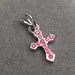 Ruby Cross Cross Pendant With Natural Ruby Red Gems Cross Pendant ...