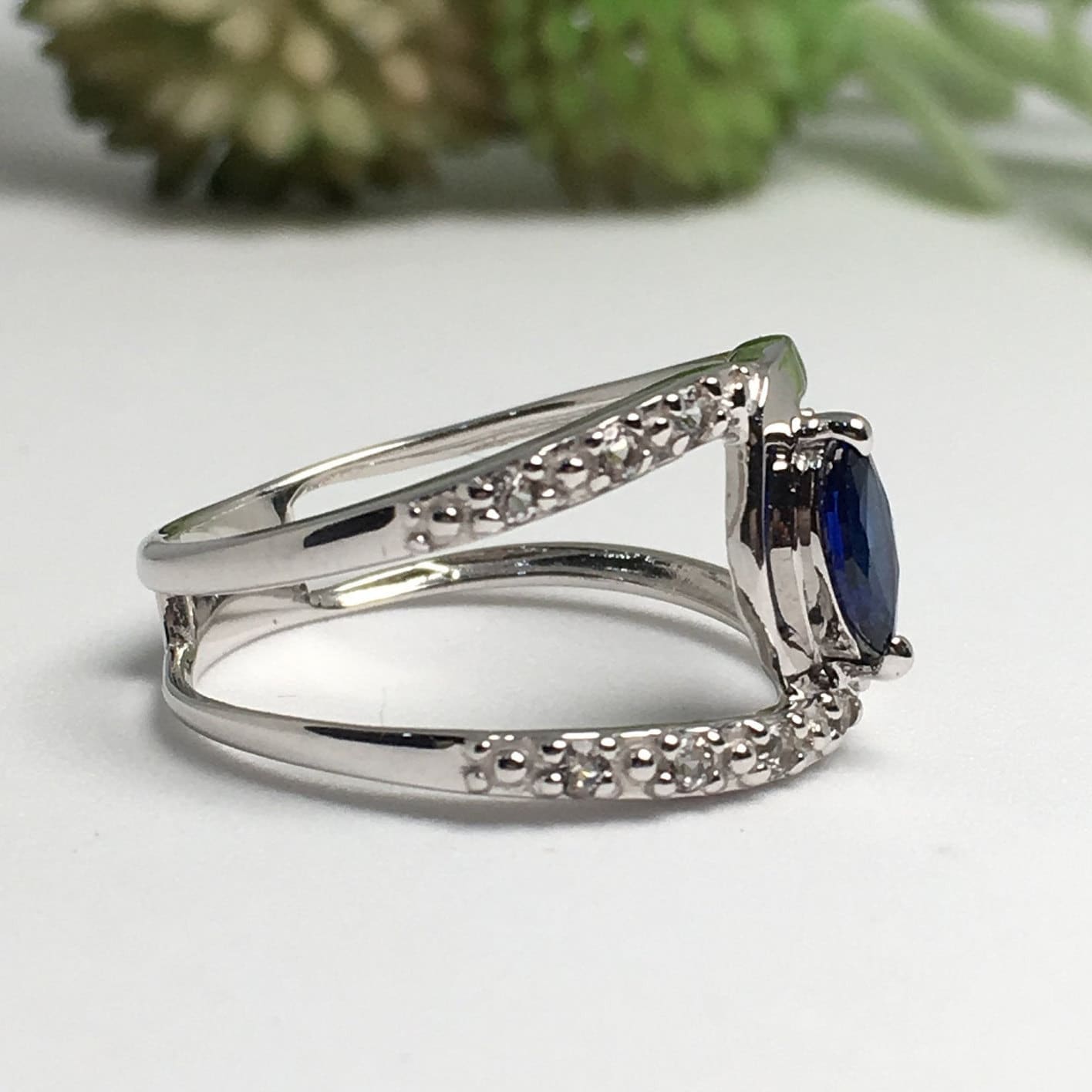 Natural Blue Sapphire Beautiful Sapphire Ring Sapphire | Etsy