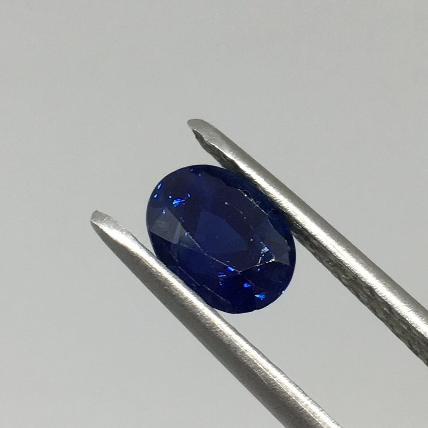 Natural Royalbluecolor Sapphire 1.7 Ct Dark Sperkle Blue Natural ...
