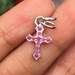 Ruby Cross Cross Pendant With Natural Ruby Red Gems Cross Pendant ...