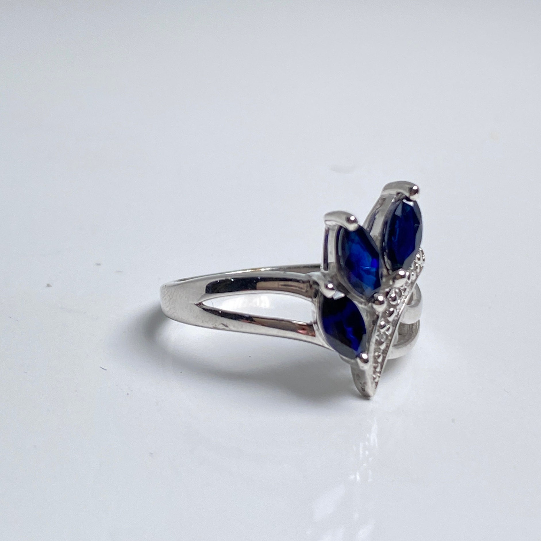 Natural Blue Sapphire Beautiful Sapphire Ring Sapphire | Etsy