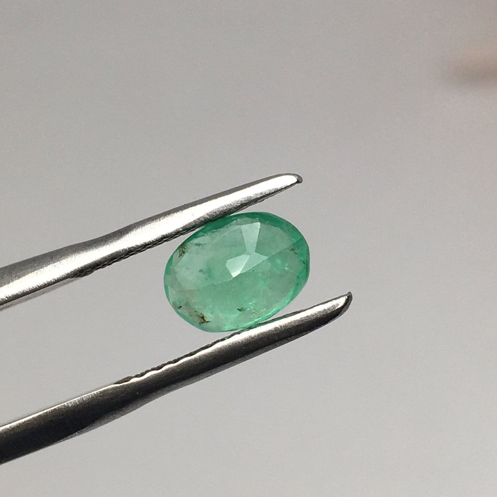 Natural Emerald Zambian Emerald Milky Green Gemstone 0.70 Ct Natural ...